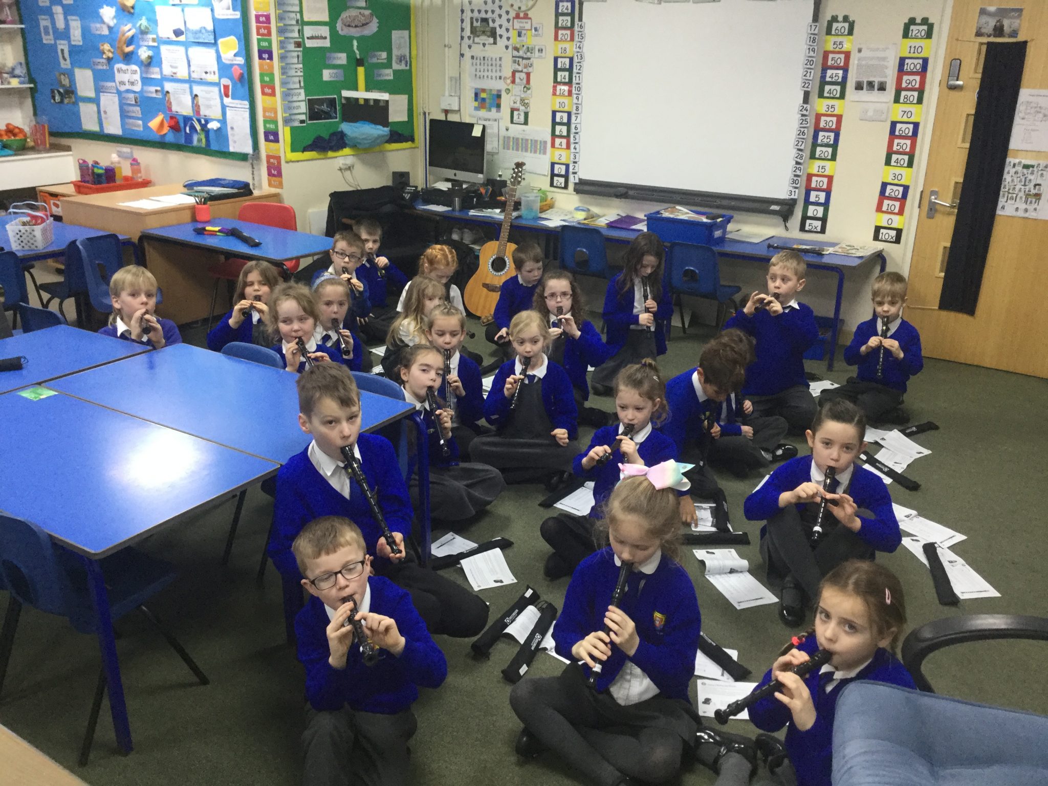 Making Music With Recorders – Penpol Primary School