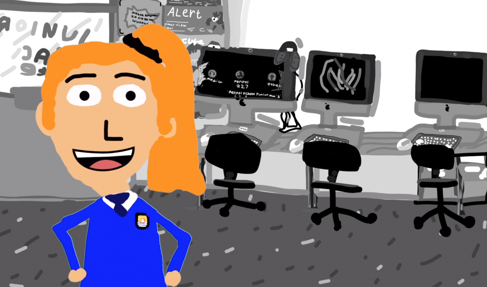 Class 13 create their own E-Safety animation! – Penpol Primary School