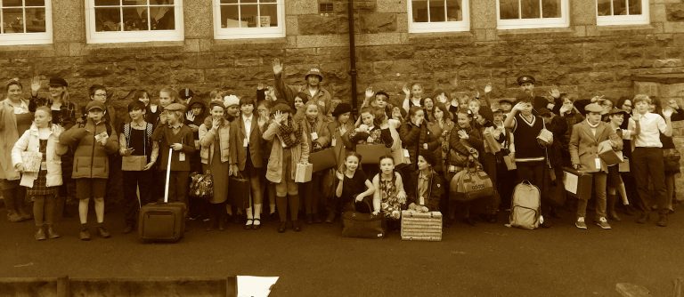 Year 6 Evacuated Back To WW2 – Penpol Primary School
