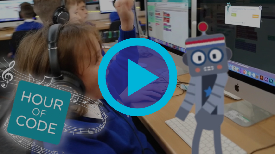 Enjoying every second of the Hour of Code – Penpol Primary School