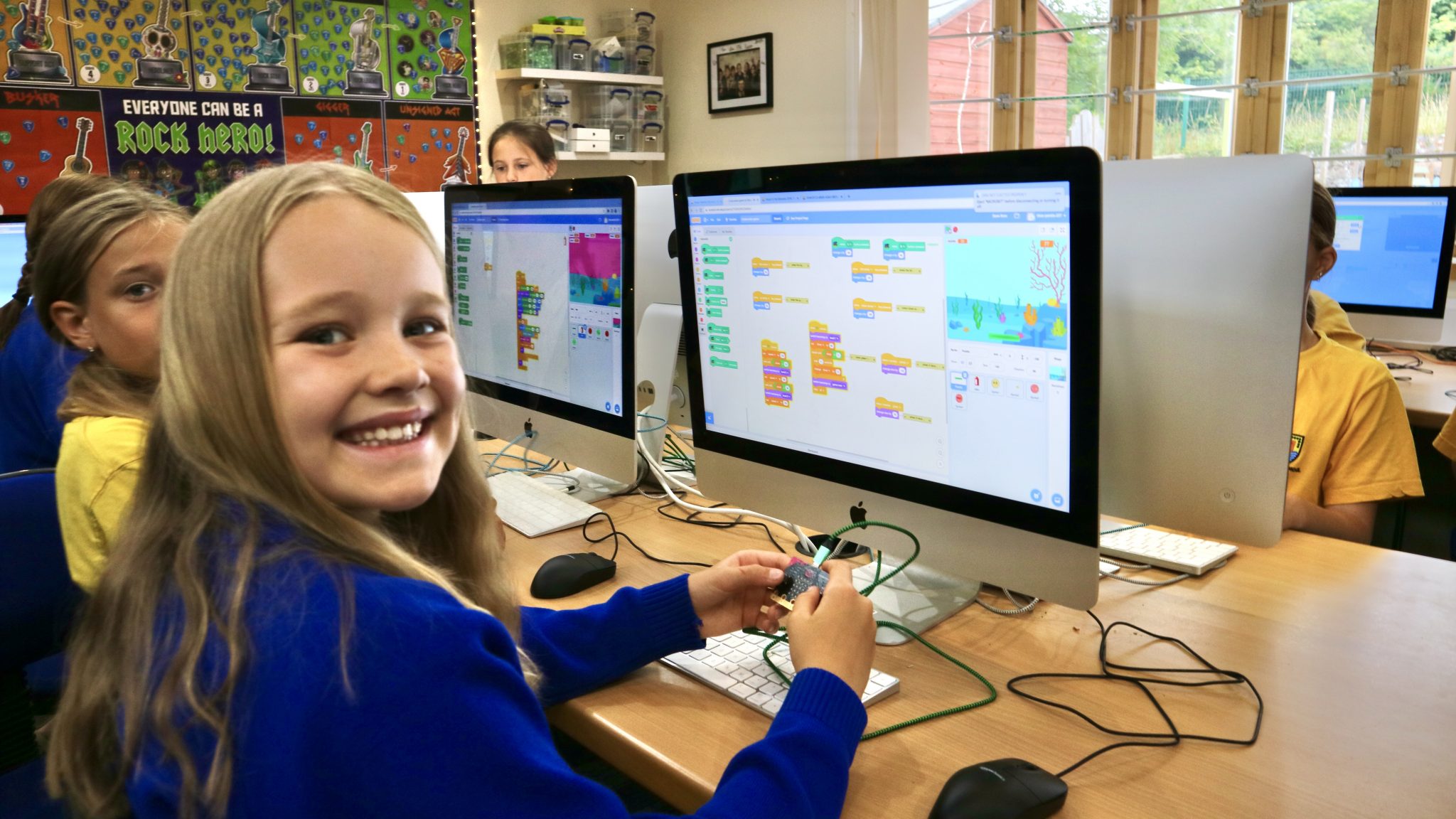 Coding Underwater Adventure Games in Scratch – Penpol Primary School