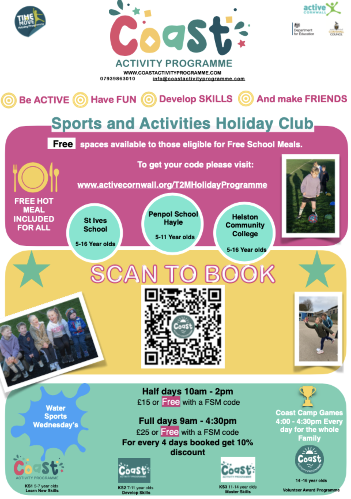 Coast Activity Programme Summer 2022 Penpol Primary School Coast Activity Programme Summer 2022 Penpol Primary School