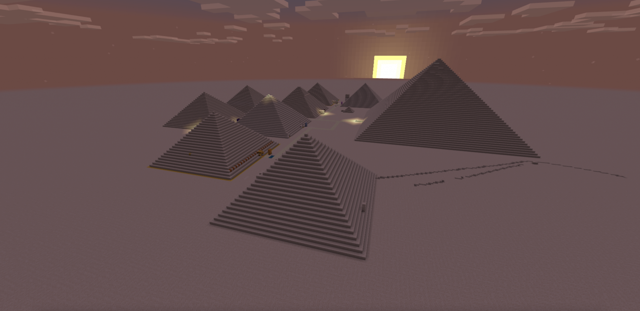 Constructing Egyptian Pyramids in Minecraft – Penpol Primary School
