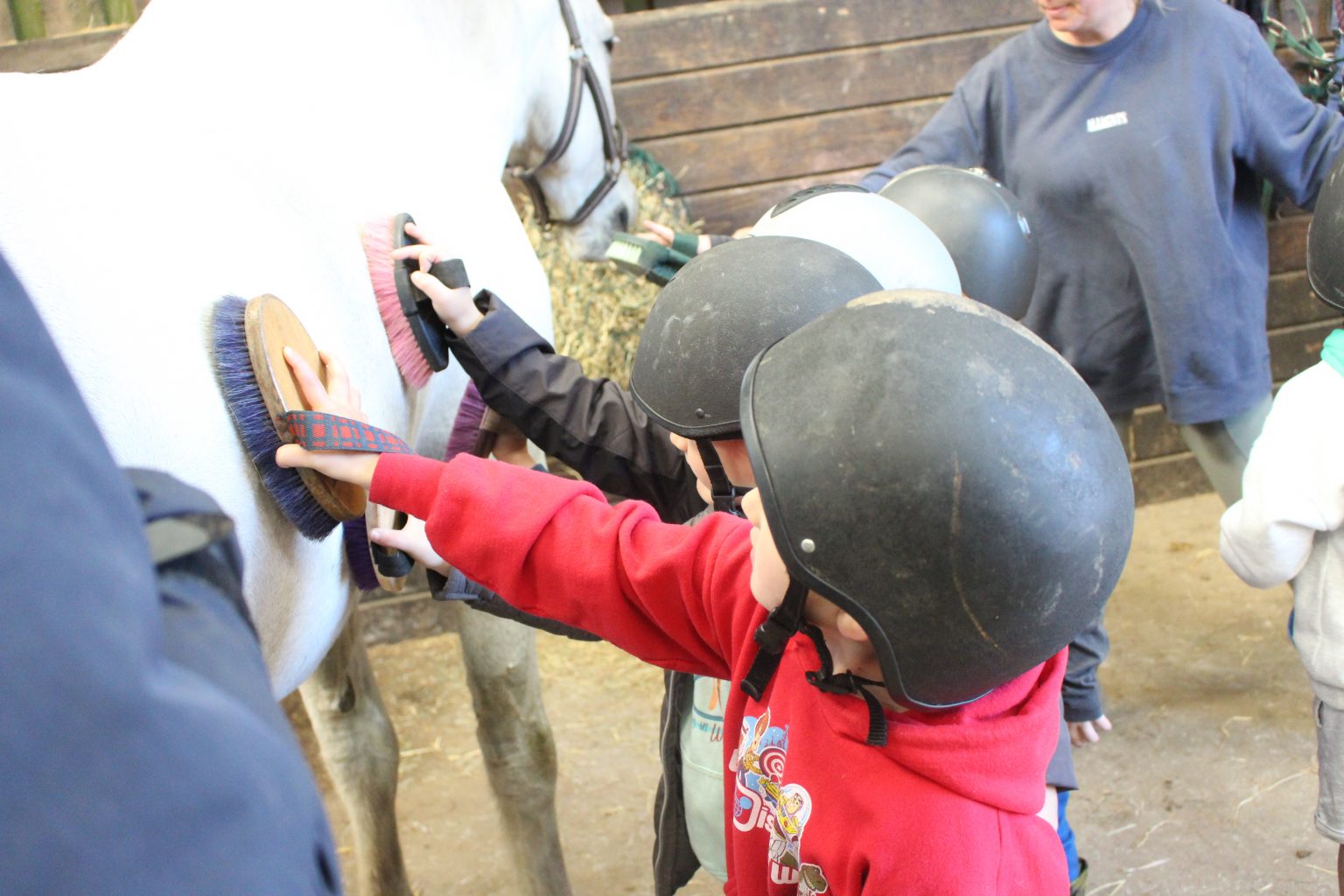 Pony Riding at the Standing Stones Stables – Penpol Primary School