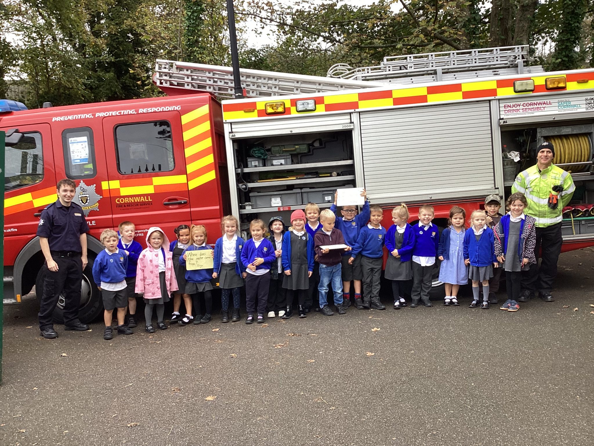 An Exciting Visit from Our Local Heroes: Ben and Ben, the Firefighter ...